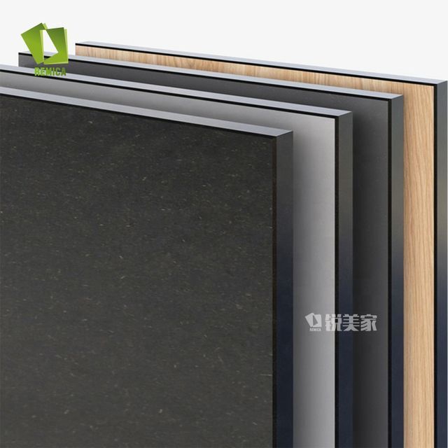 Remica factory custom thinkness 1300*2800mm Size Glossy solid color for ...